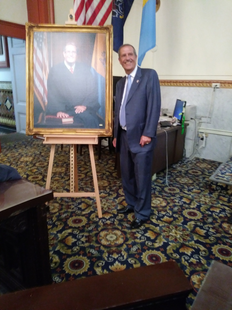 Portrait of judge unveiled - Italian American Herald