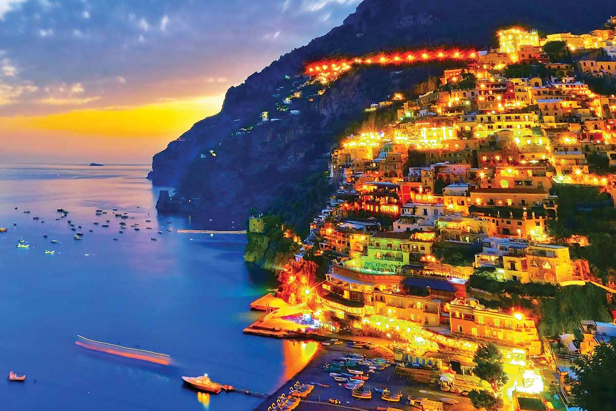 A special memory of a celestial night of food in Positano - Italian ...